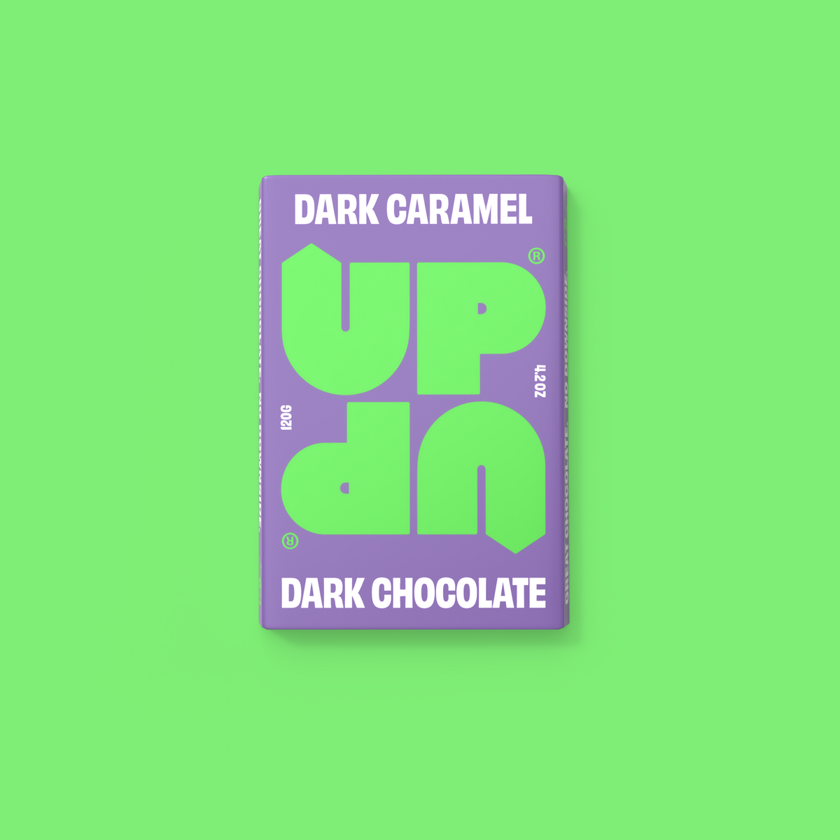 Dark Caramel Chocolate 120G – UP-UP Chocolate