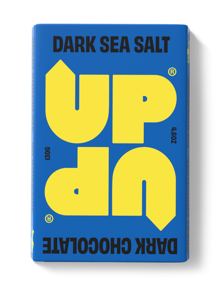 UP-UP Dark Sea Salt 130G – UP-UP Chocolate