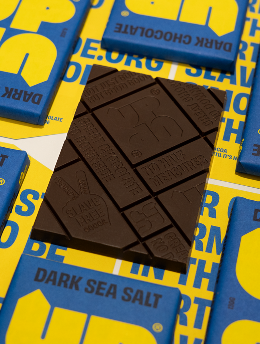 UP-UP Dark Sea Salt 130G – UP-UP Chocolate